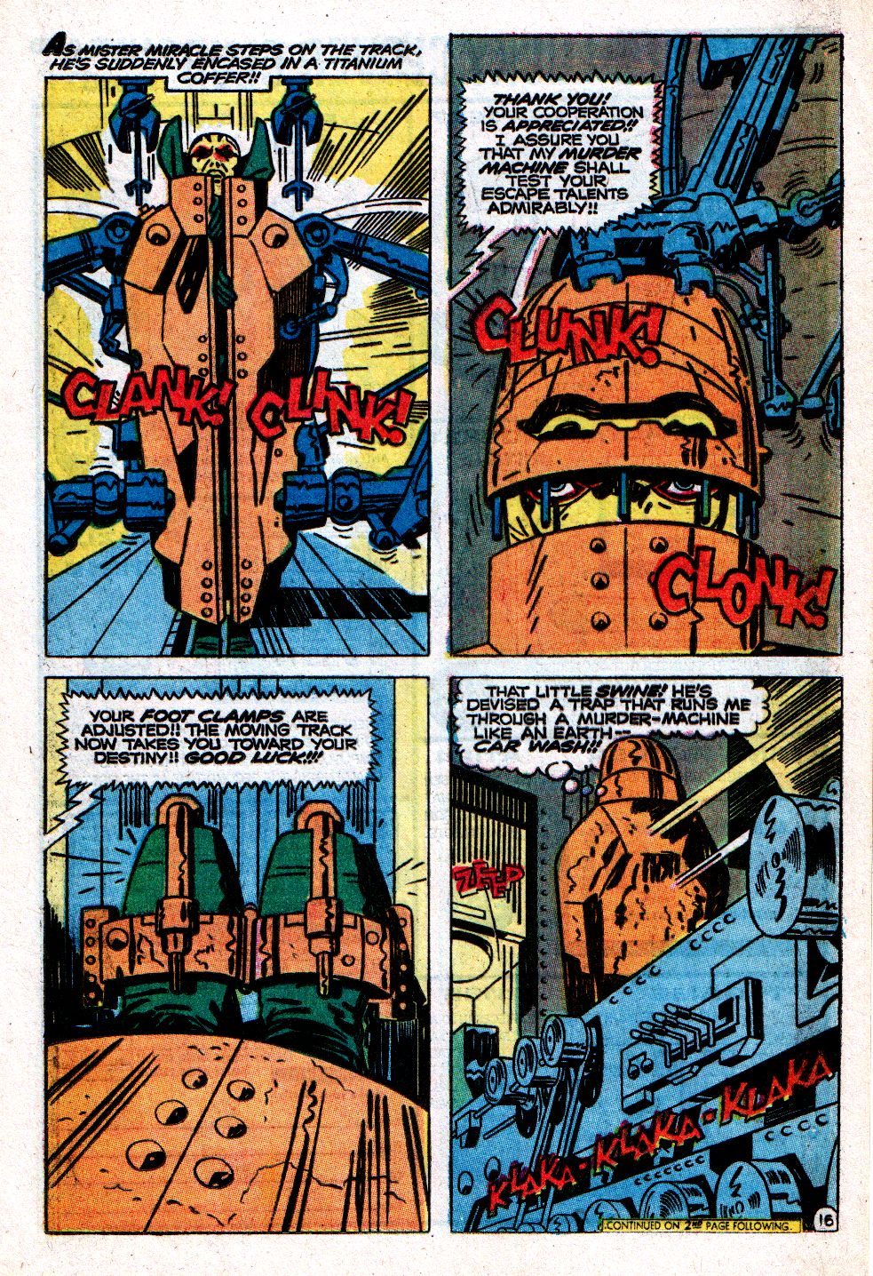 Can Batman escape all of Mister Miracle's traps? : r/whowouldwin