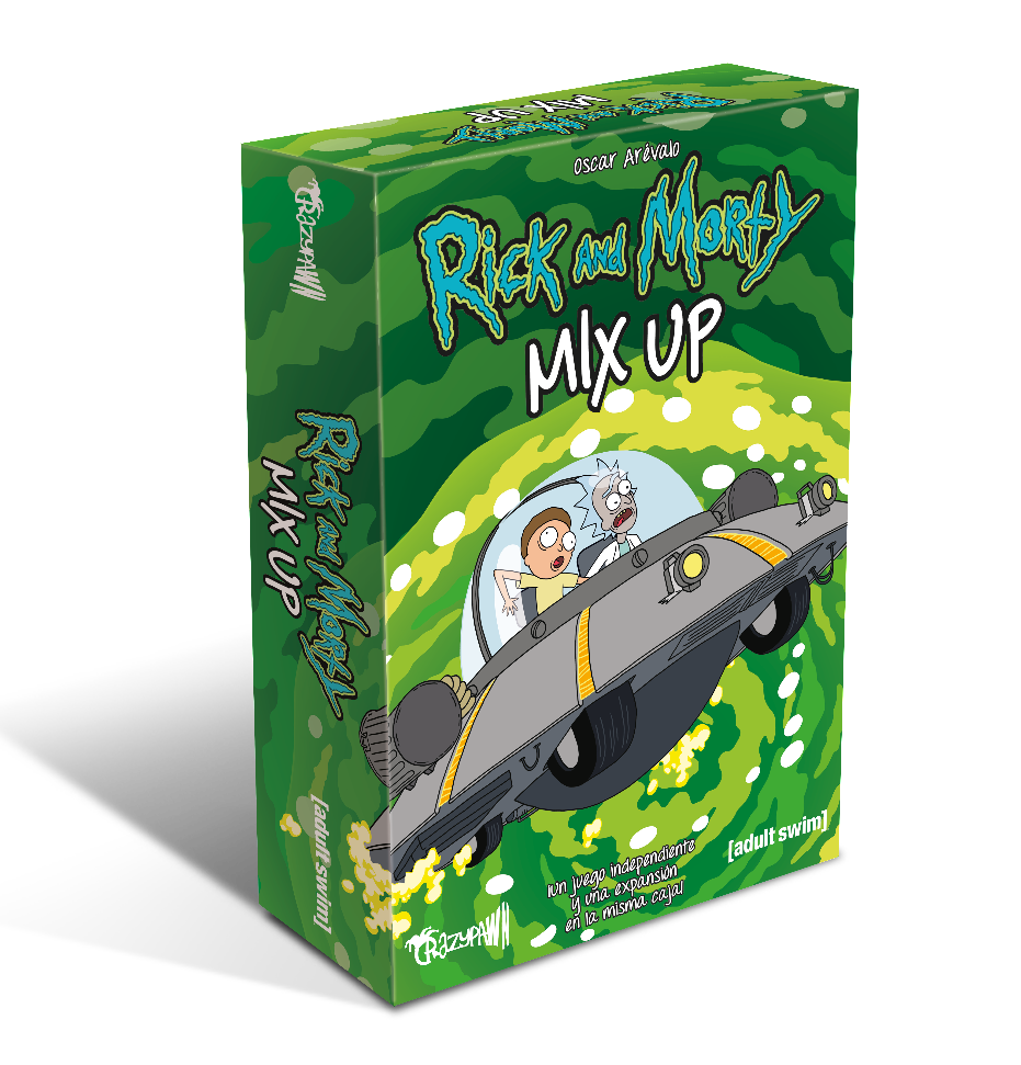 El club del dado: Rick y Morty Mix Up, por Crazy Pawn