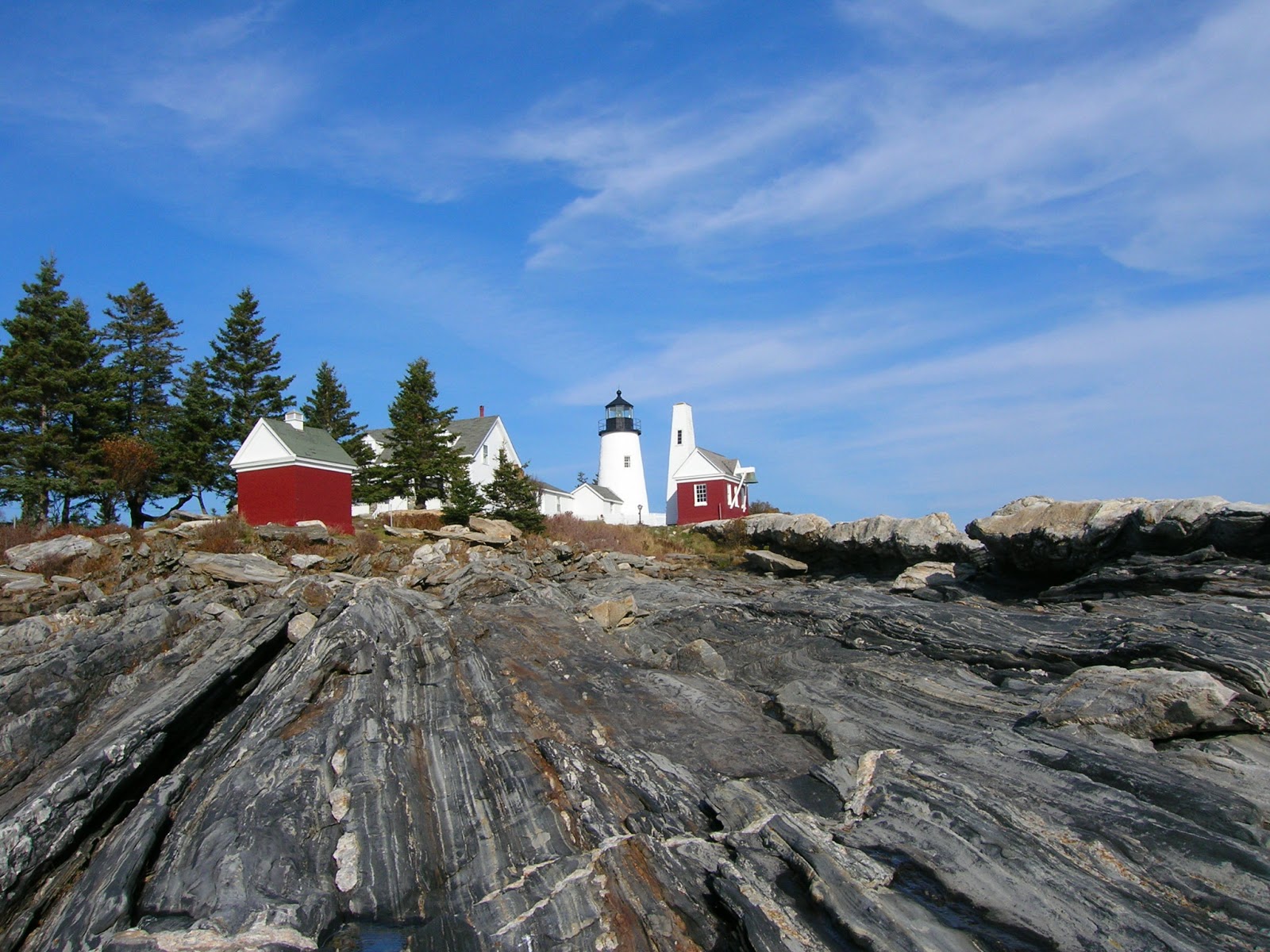 White Cedar Inn Today: Pemaquid Point Lighthouse