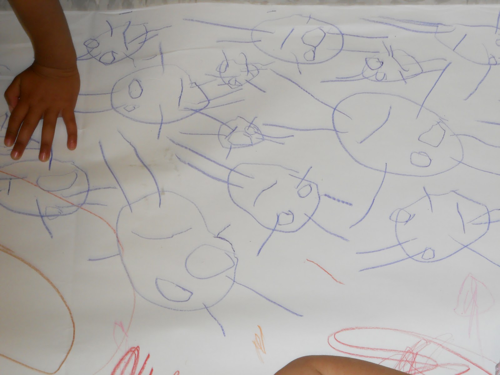 Learning and Teaching With Preschoolers: Rolling Out The Paper