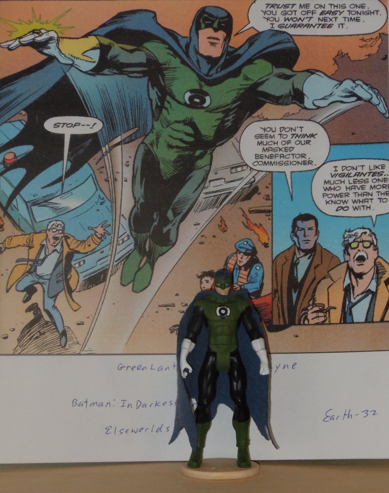 Time & Tide: Earth-32 - Bruce Wayne - Green Lantern