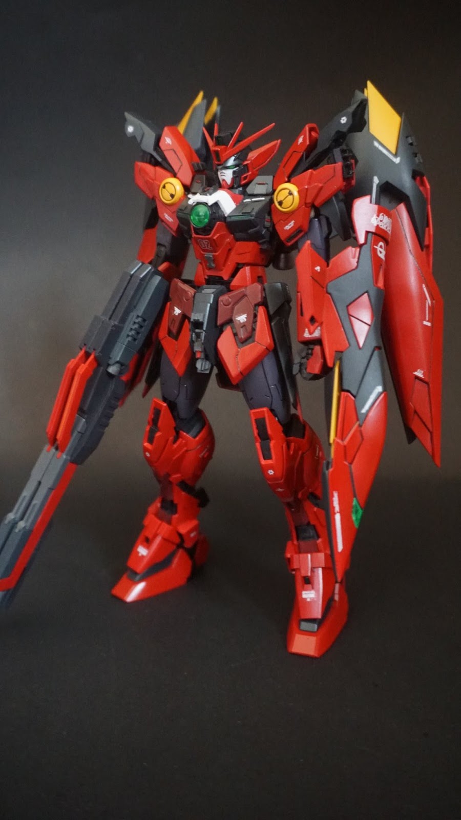 GUNDAM GUY: MG 1/100 Wing Gundam Proto Zero [Epyon Ver.] - Painted Build
