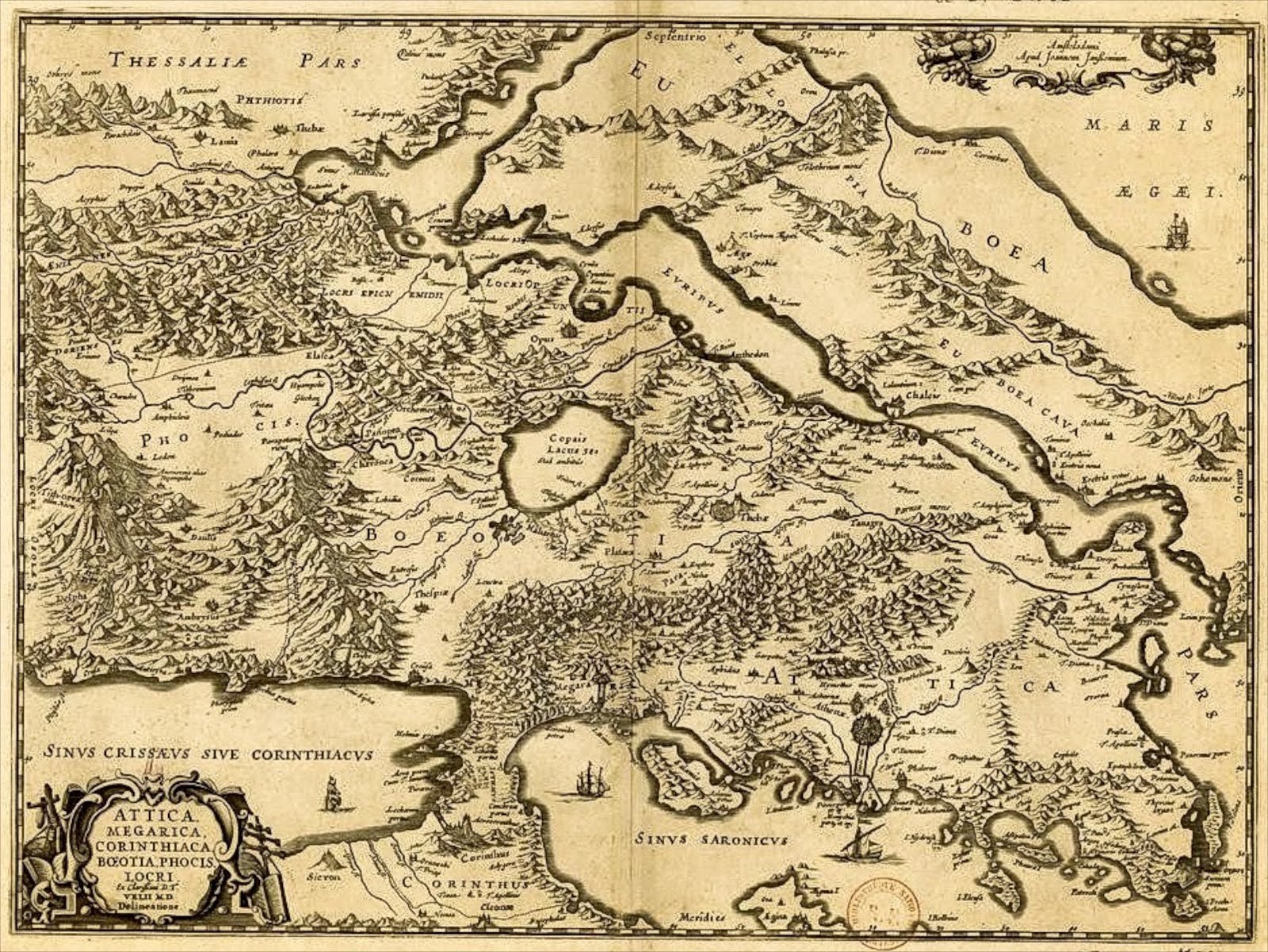 ATTICA, MECARICA, CORINTHIACA, BOEOTIA, PHOCIS, LOCRI (1638 ...