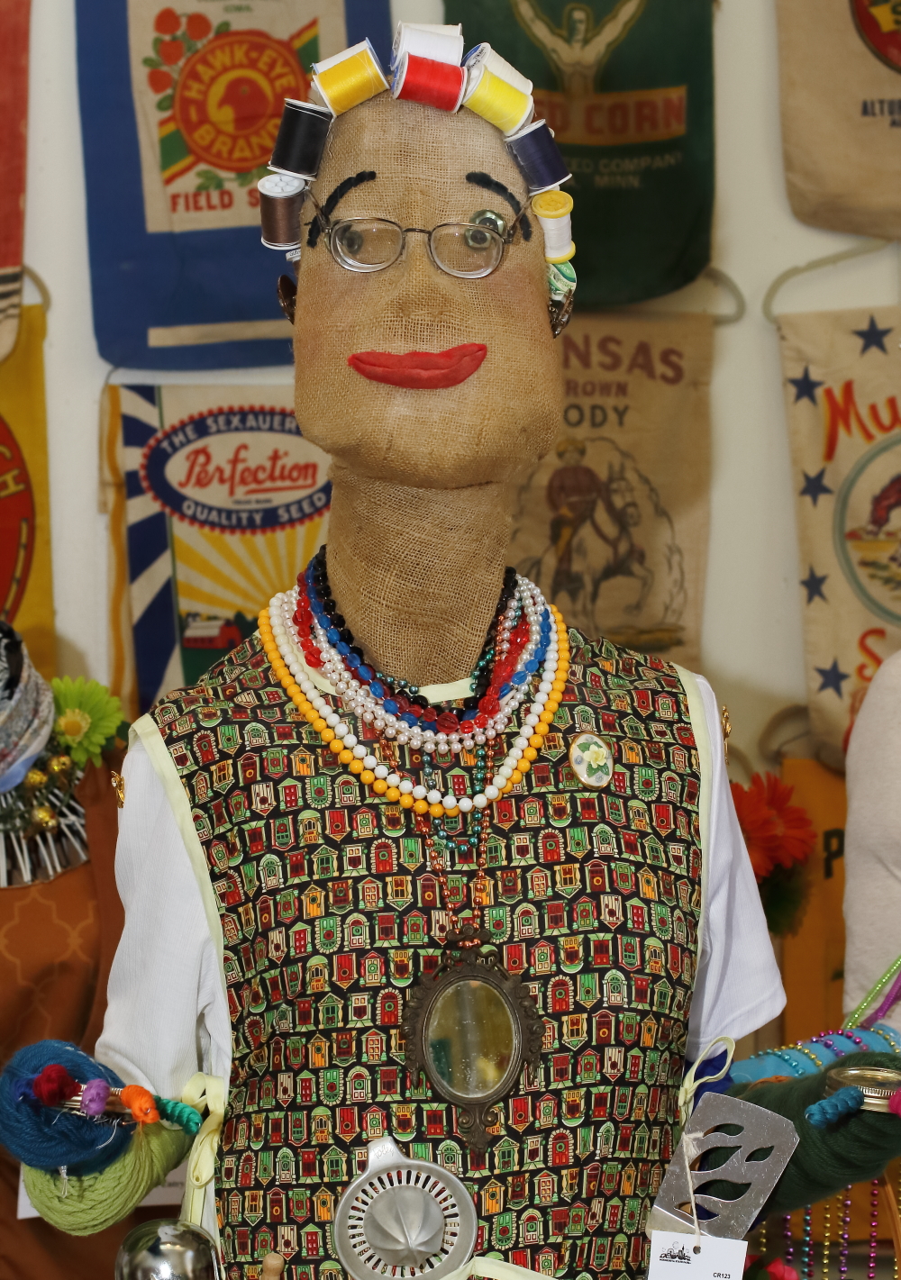 Just People: The Minnesota State Fair: Scarecrows in the 4H Building