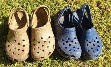 BushcraftZ: Recycle DIY: Create planters from Crocs