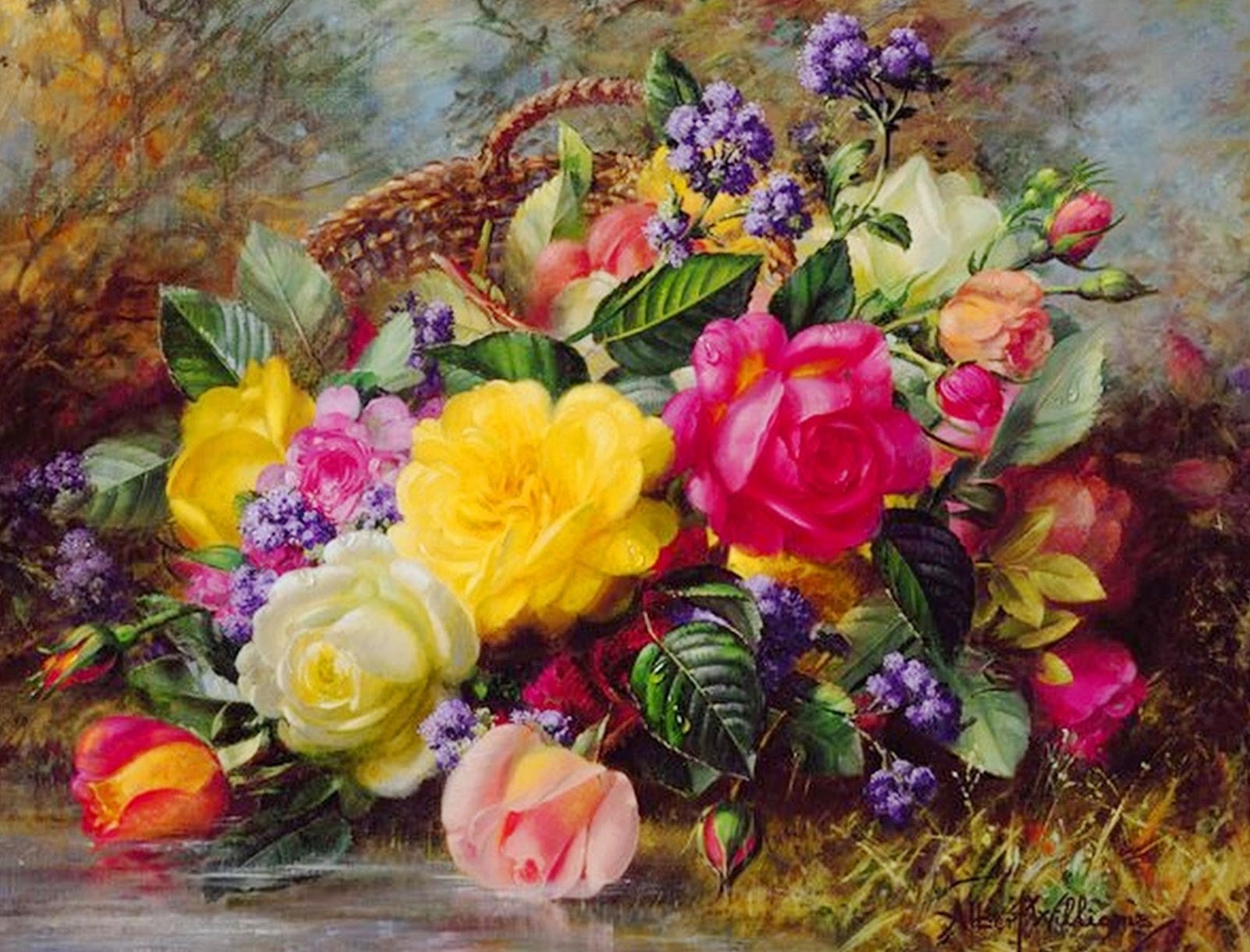 Imágenes Arte Pinturas: Bodegones, Pinturas de Flores