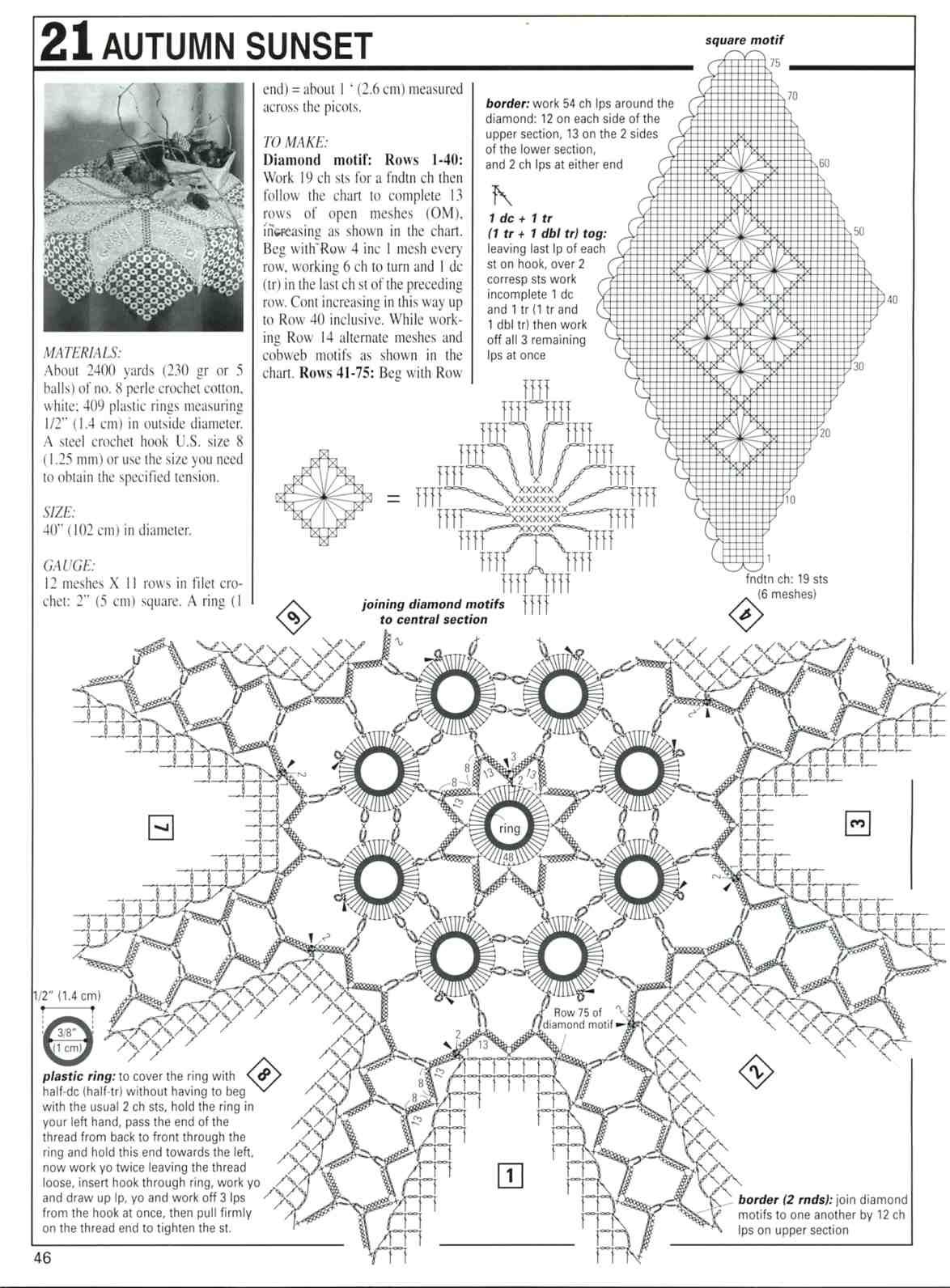 Decorative Crochet Graphics - Ideas creativas