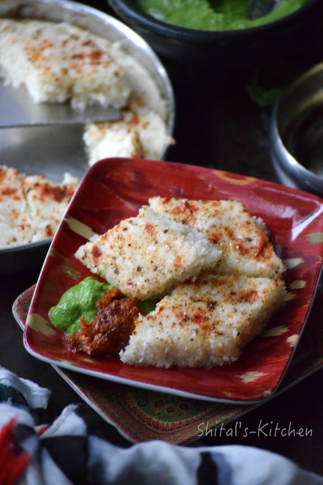 Shital's-Kitchen: Khatta Dhokla