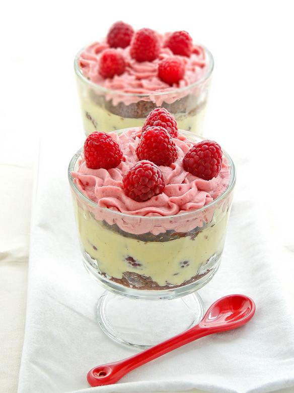 Knitty baker: HCB: Chocolate Raspberry Trifle