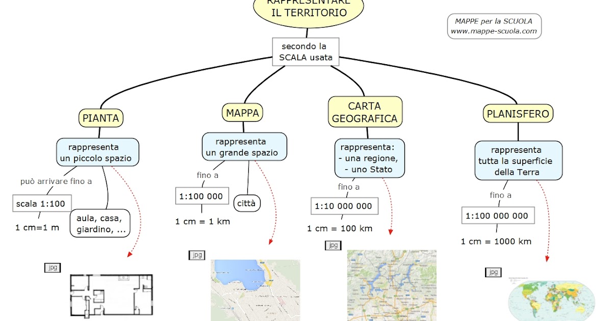 MAPPE per la SCUOLA: RAPPRESENTARE IL TERRITORIO