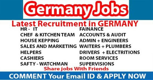JOBS IN GERMANY NEW VACANCIES APPLY NOW