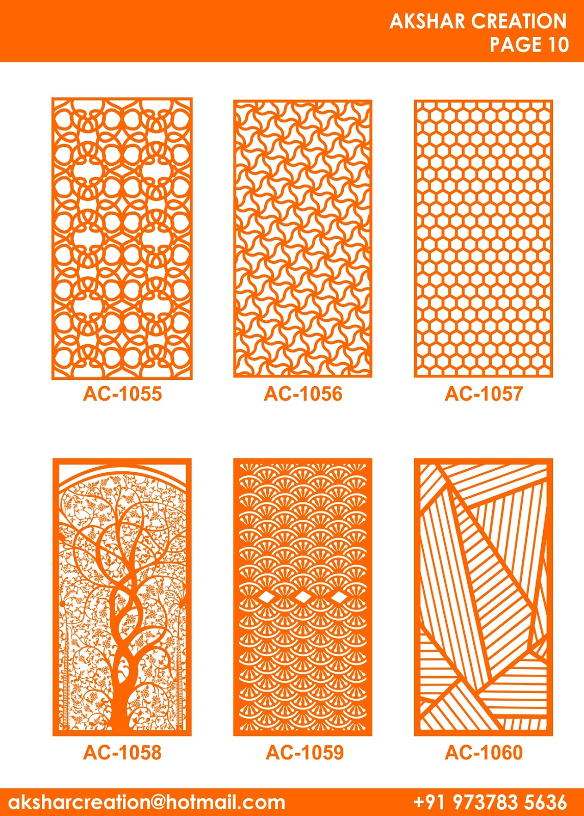 CNC Laser & Router Cutting Design Vector Files
