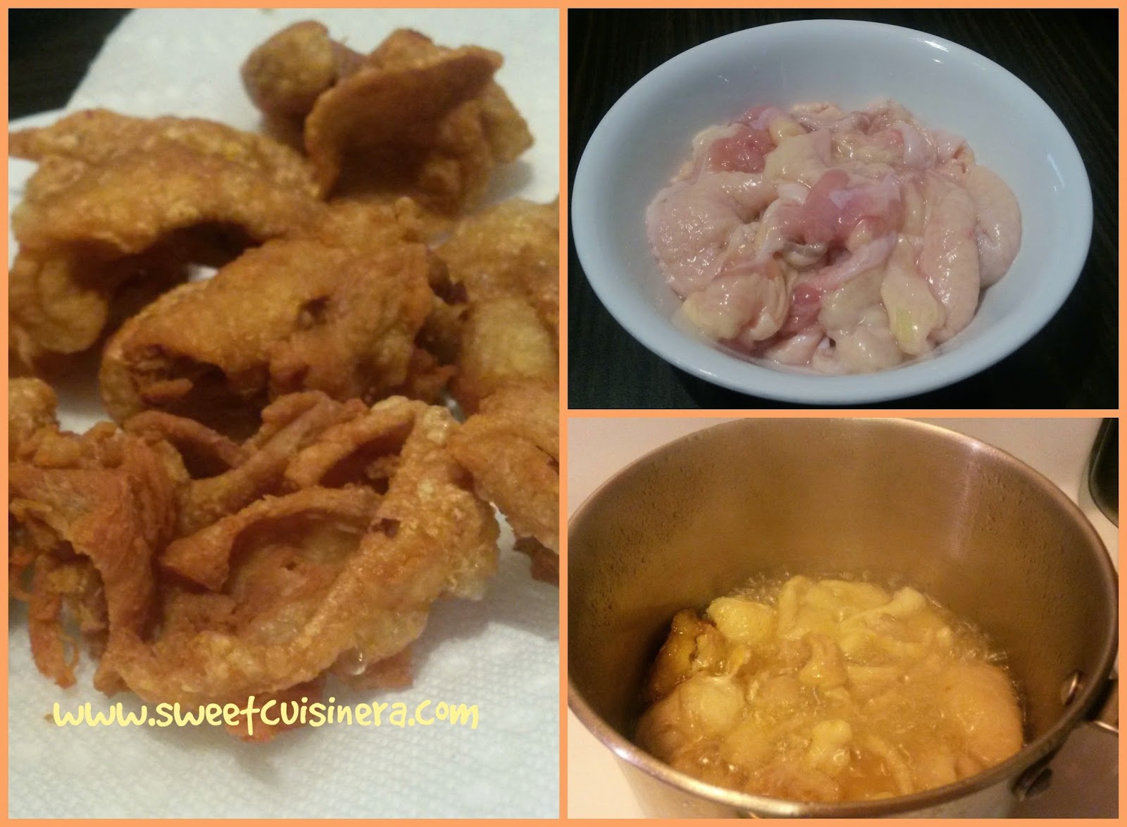 The Sweet Cuisinera: Chicken Chicharon Recipe