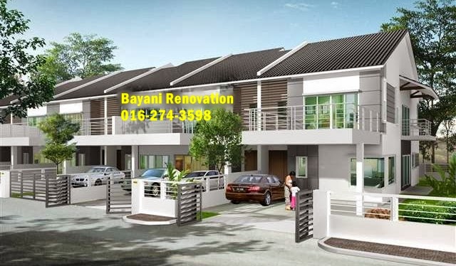 Sample Plan Rumah Teres Modern | Bayani Home Renovation