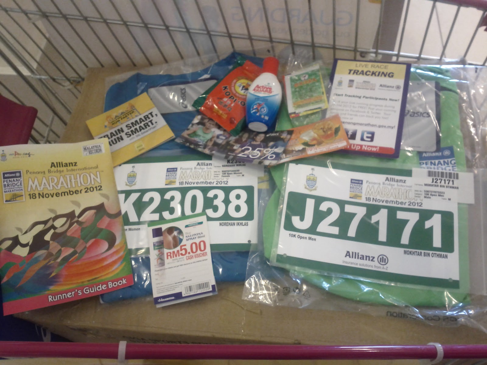 EYKL^Fun_Runners: Penang Bridge International Marathon 2012: Race Kit ...