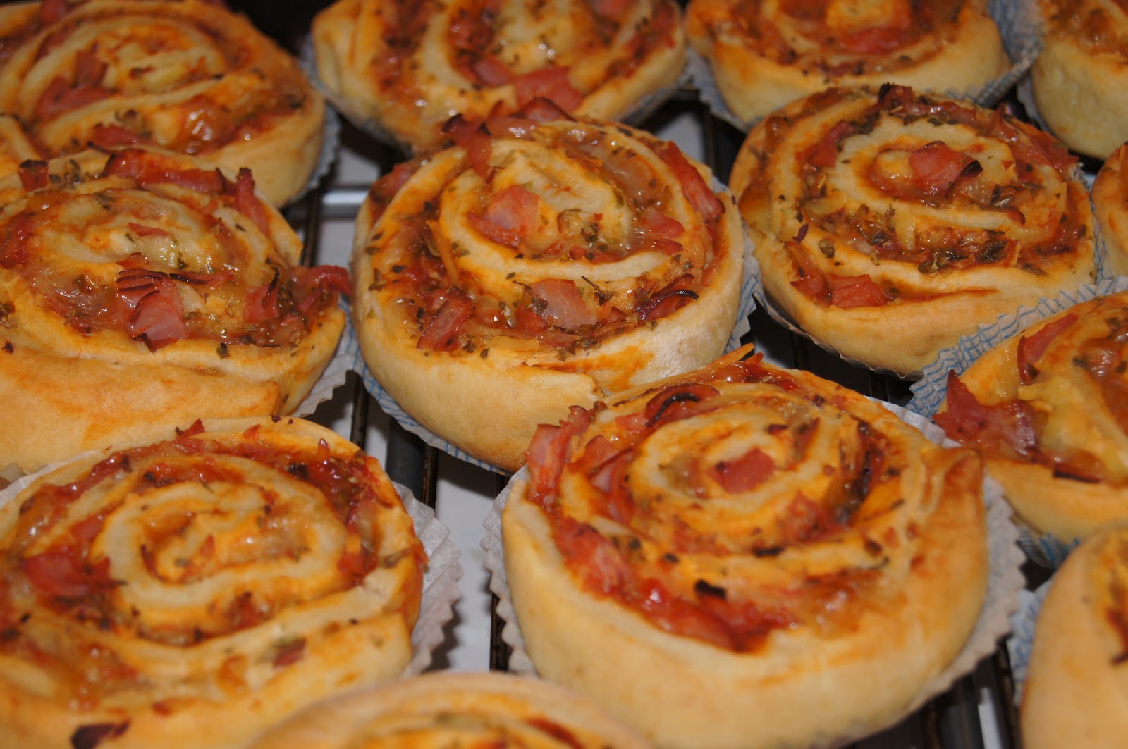 Anna´s Mat och Bakverk: Snabba Pizzabullar, utan jäst