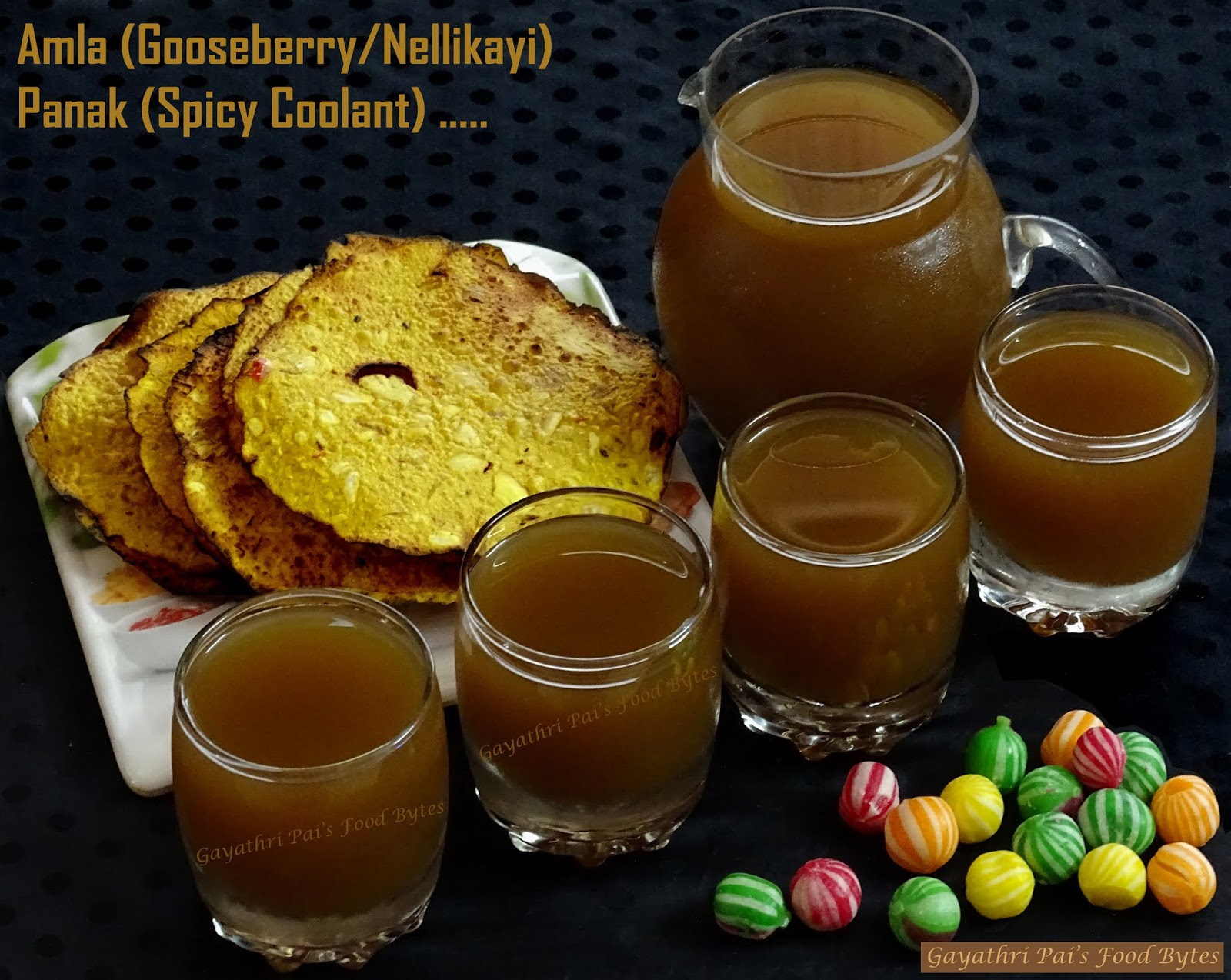 Gayathri Pai's Food Bytes: Chilled Amla (Gooseberry) Panak (Spiced ...