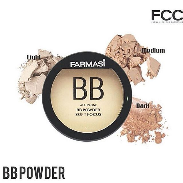 FARMASI COLOUR COSMETIC: BB POWDER 14 GR - RM 43.00