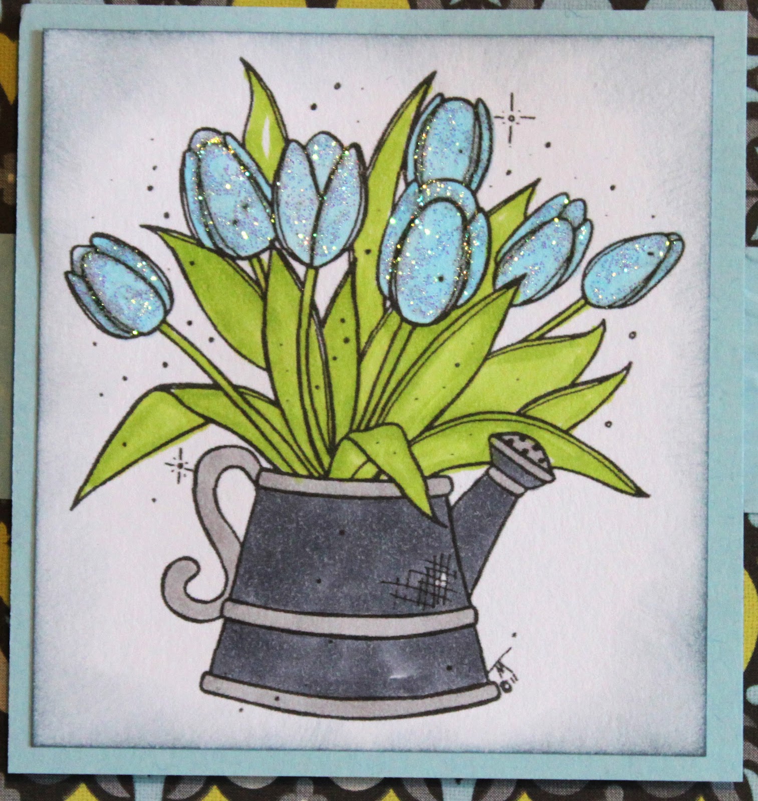 Crafty Girl 21!: TSB Flower card