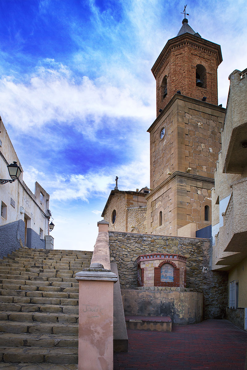 Fotografías de Pedro Meco : La iglesia de Turre