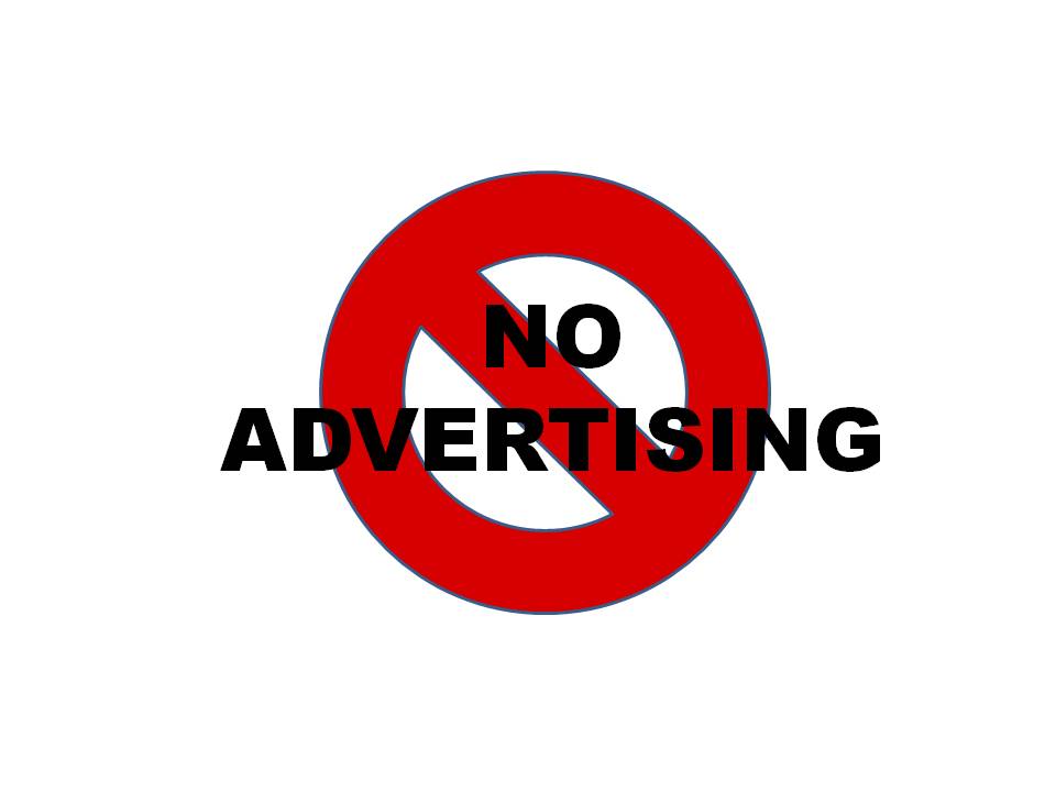 Simple Moodlings: Advertising prohibited?
