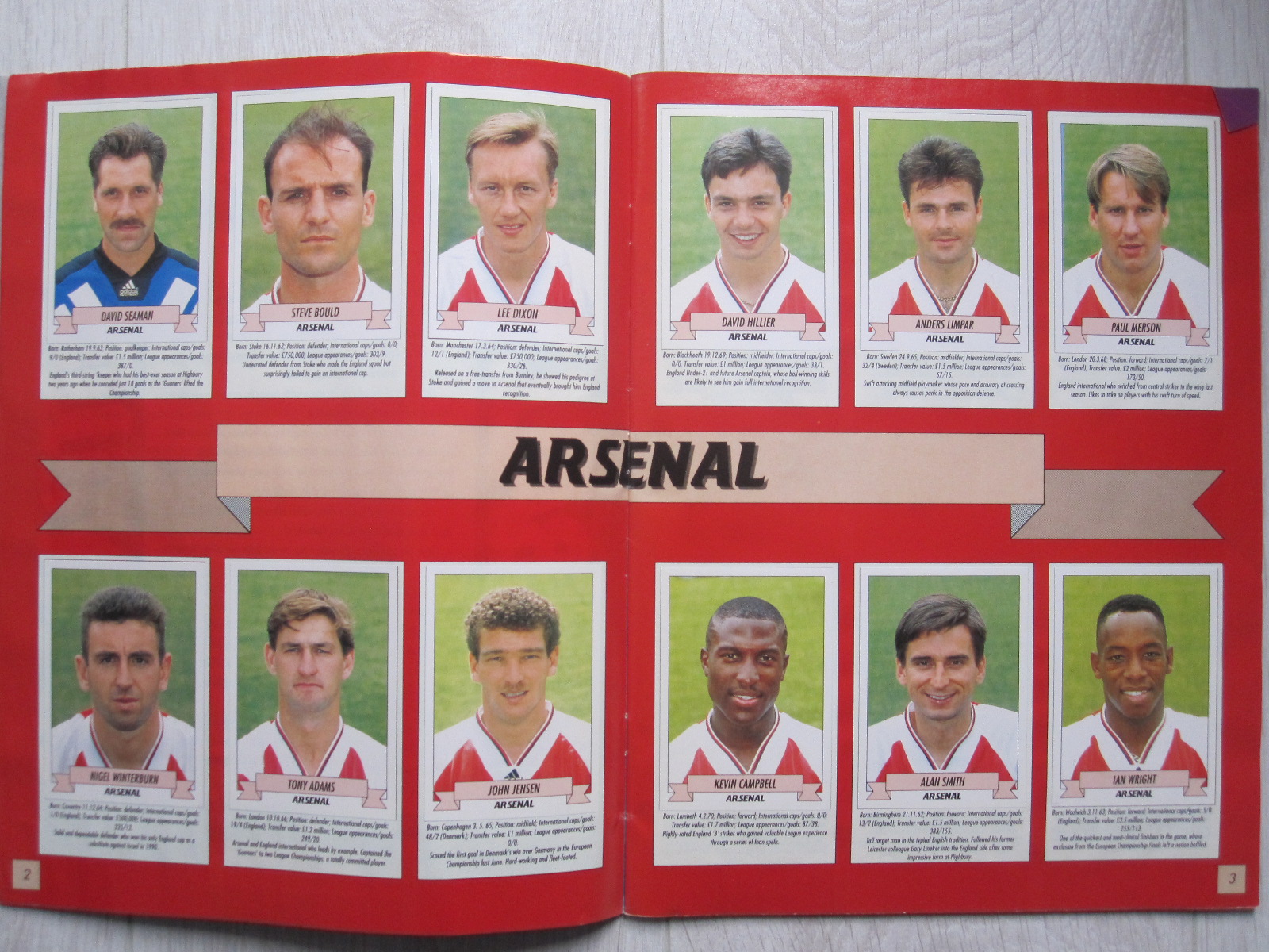 Only Good Stickers: Panini Football '93 (England)