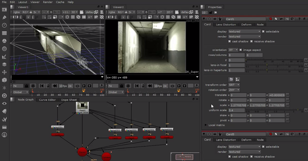 Advance Projection In Nuke. | CG TUTORIAL