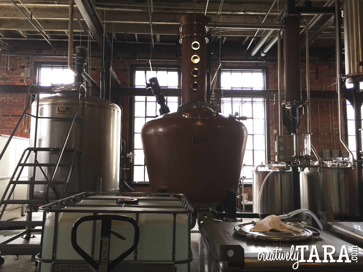 These are the stills that they use in their distilling process.