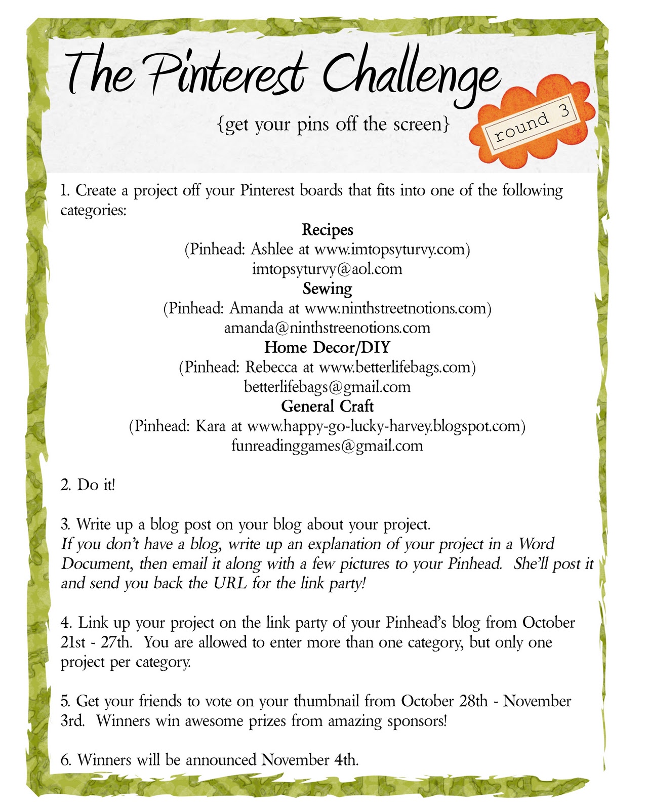 Better Life Blog: October 2011