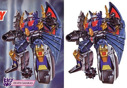 Heroic Decepticon: Vintage Transformers Victory box art