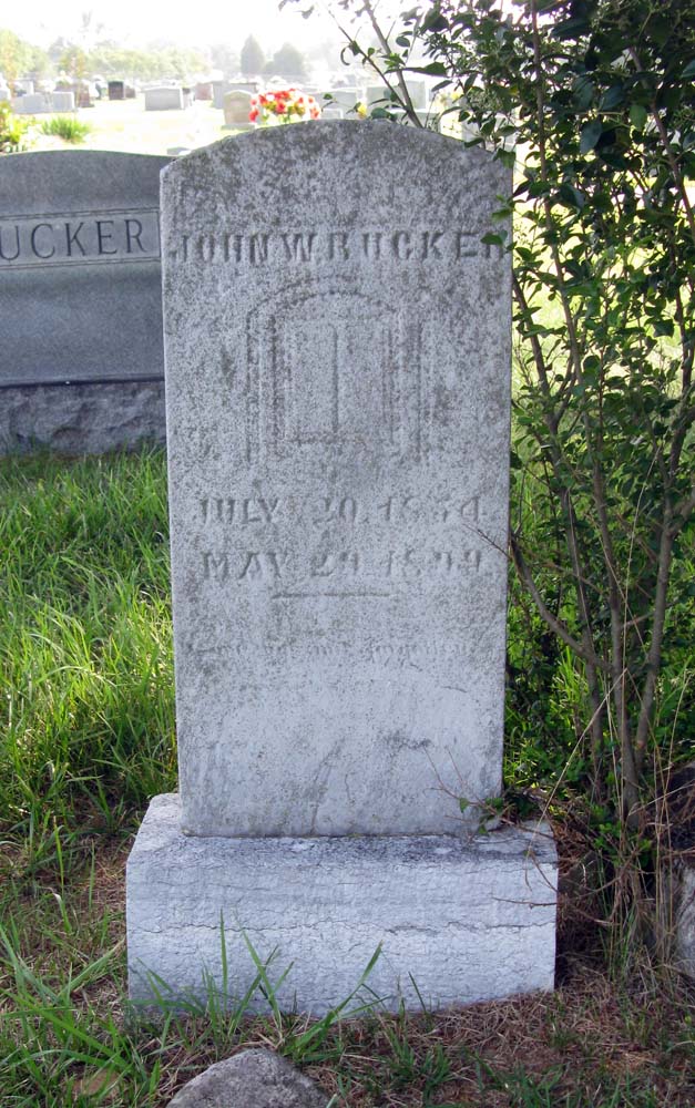 Jollett Etc.: Tombstone Tuesday: John W. Rucker and Mother