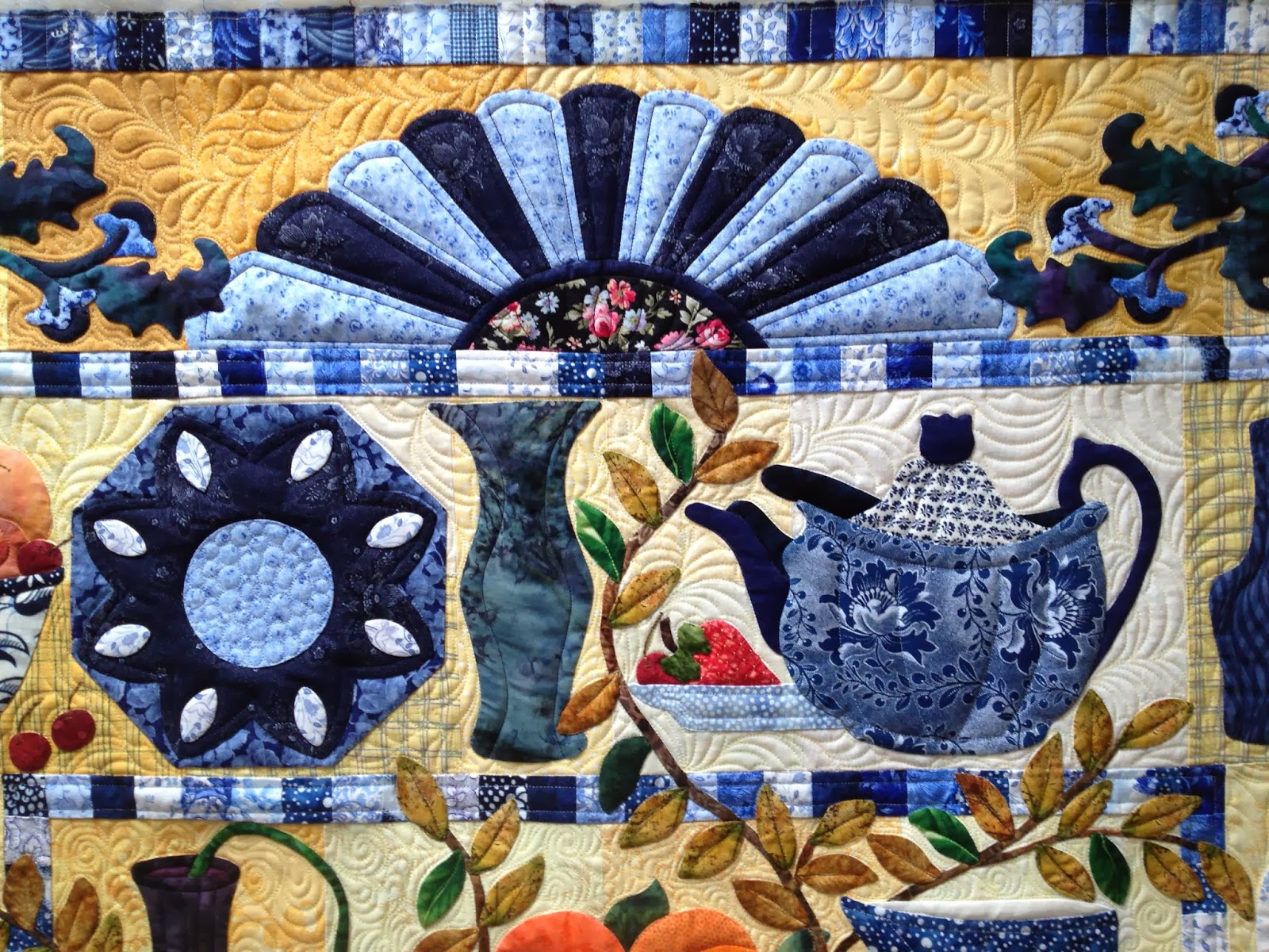 Sewing & Quilt Gallery: The Blue Collection