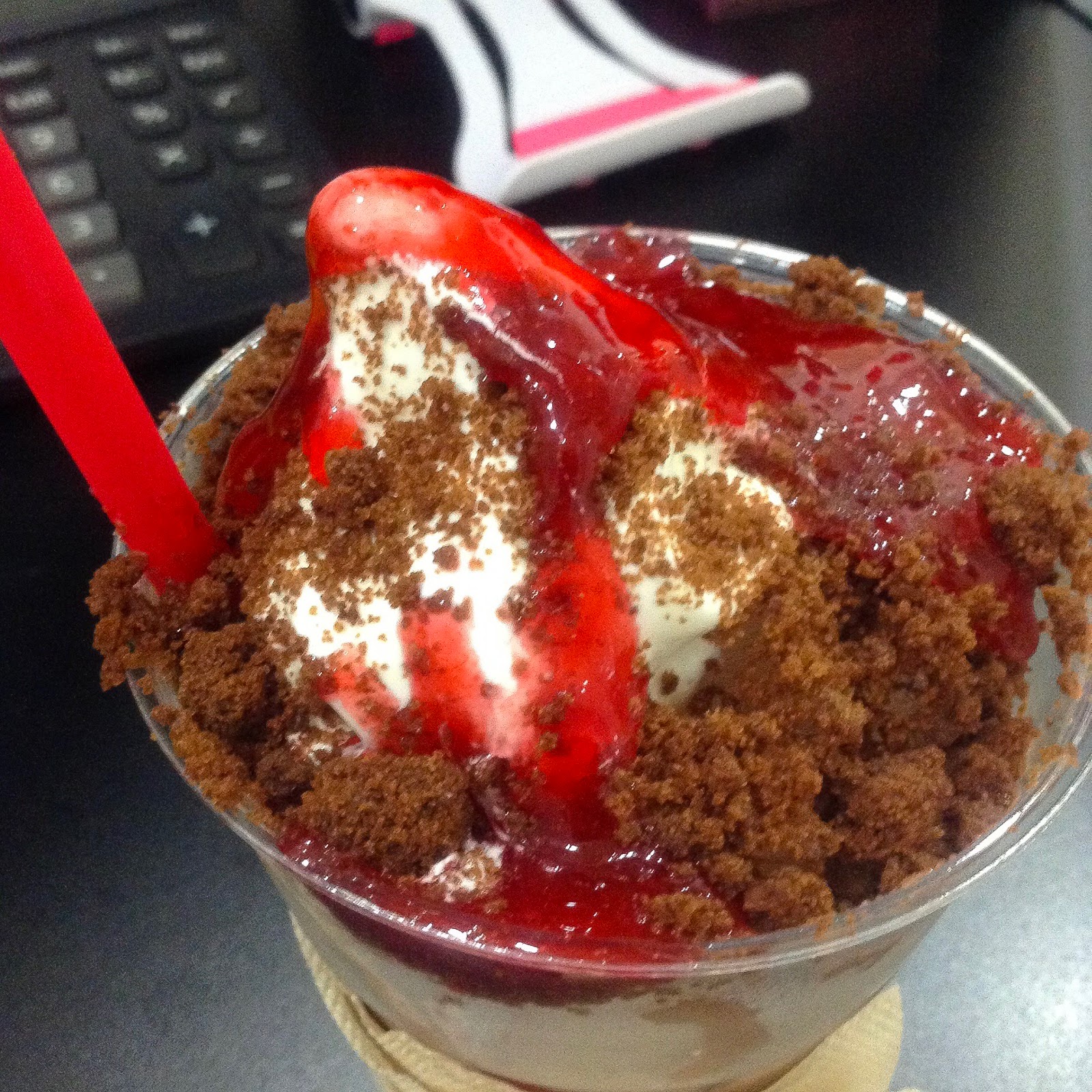 KFC Volcano Float