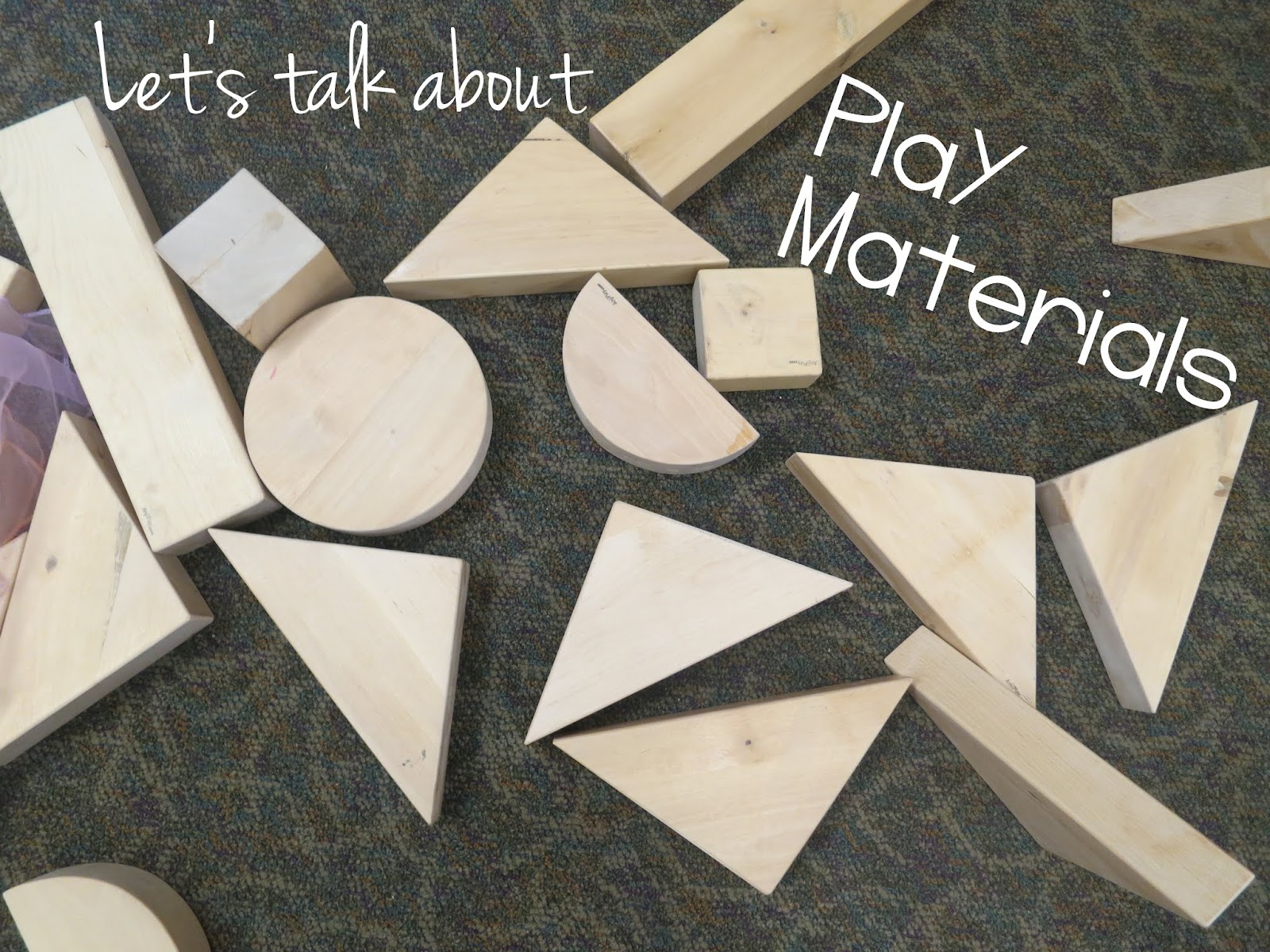 Anji Play: Let's talk about Play Materials : library makers