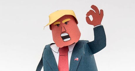 Tremendous Trump Papercraft | Paperized Crafts