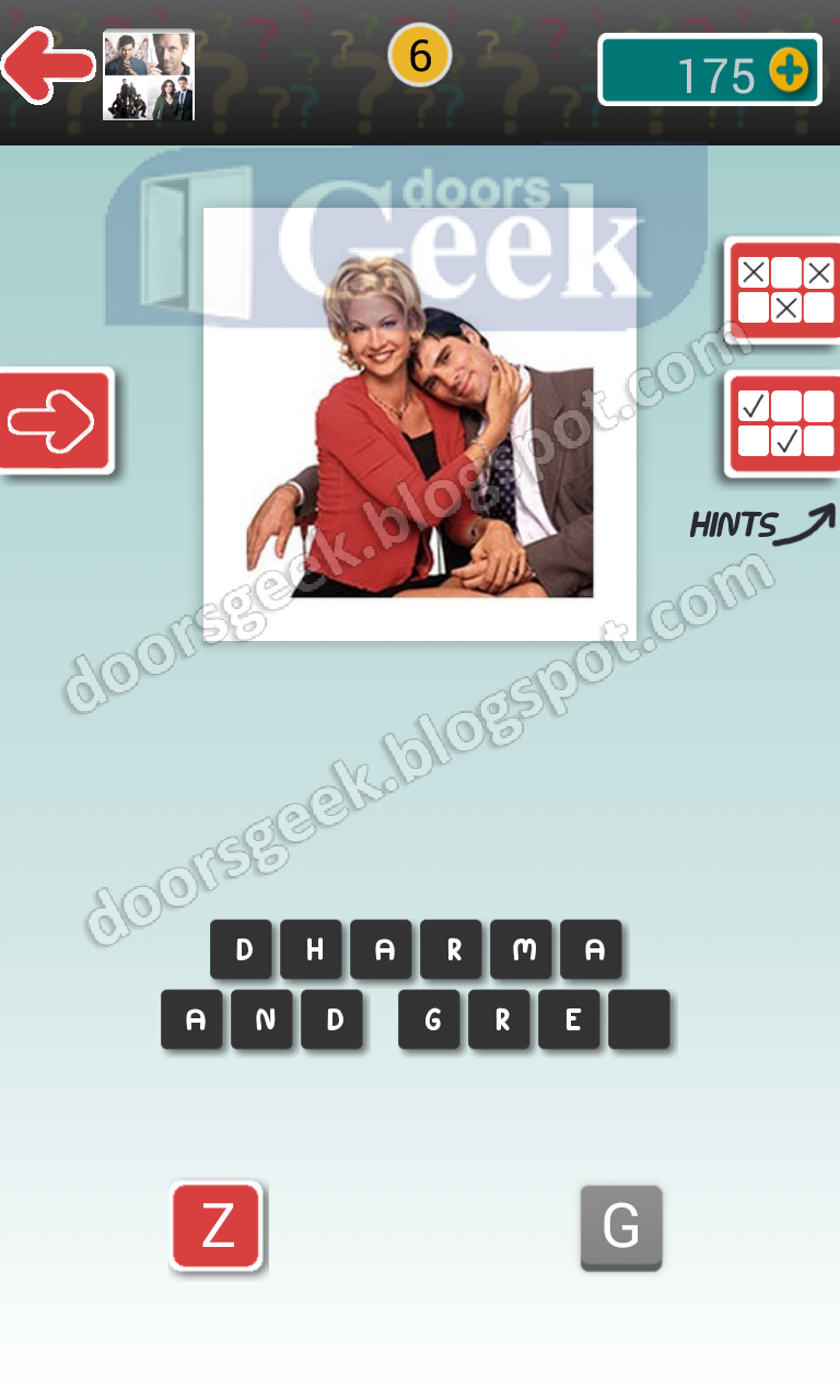 Guess the TV Show - Level 30-6 Answer ~ Doors Geek