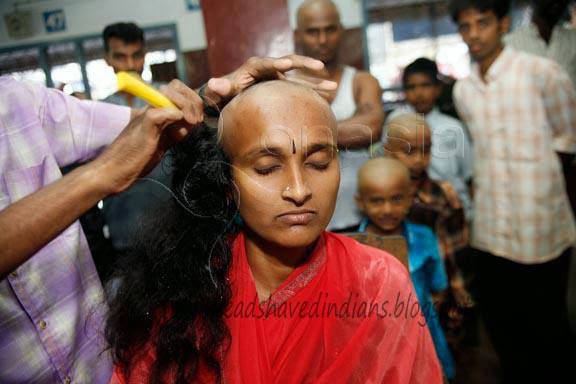 Head Shaved Indians: Indian Women Tonsure at the Temple