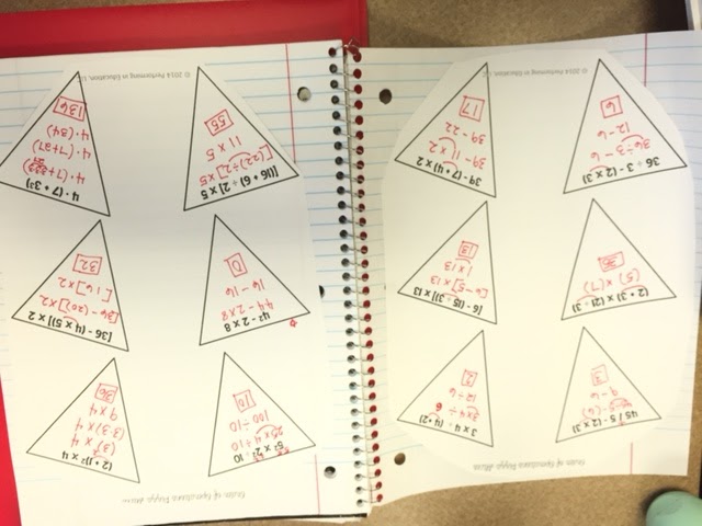 Mrs. Meadows 6th Grade Math VMS: GEMDAS-Order of Operations