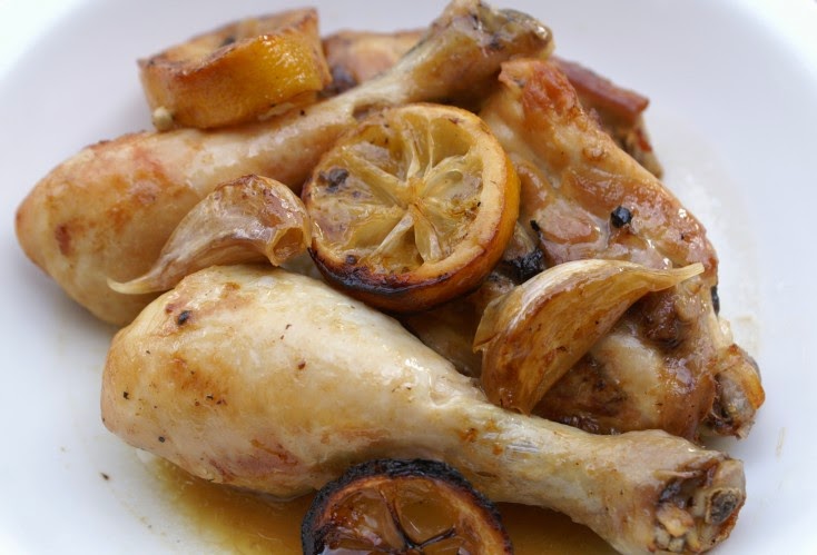 Bienvenue chez Spicy: Poulet au citron confit et à l'ail