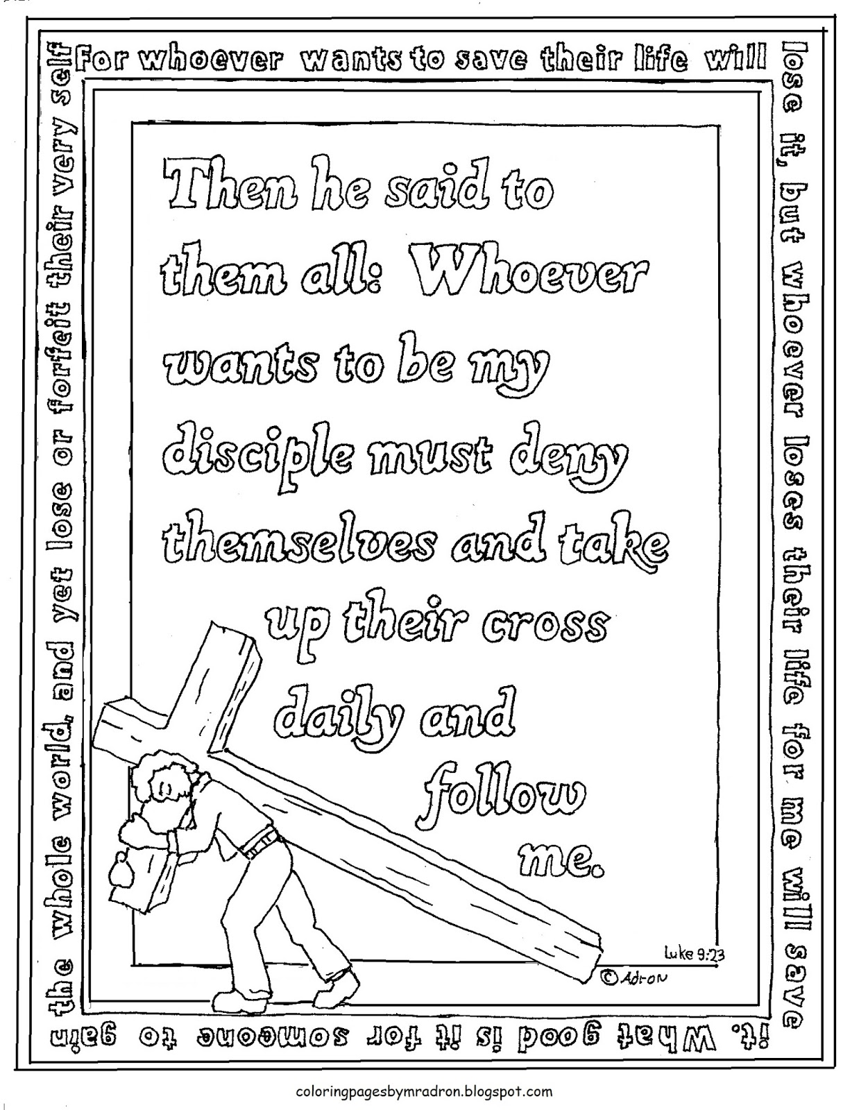 Luke 12 Coloring Page Bible Memory Verse + Coloring Page: Luke 19:10 ...