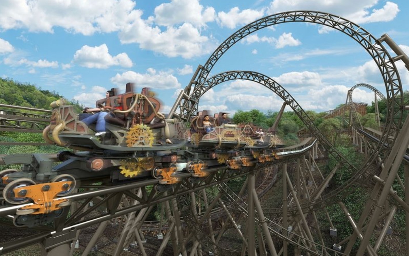 Time Traveler : Une attraction spectaculaire arrive à Silver Dollar ...