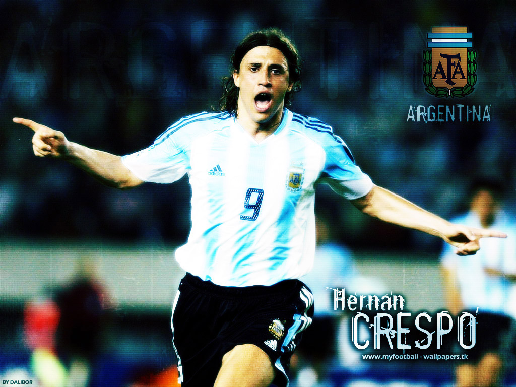 Hernan Crespo Wallpaper | Real Madrid Wallpaper Hd