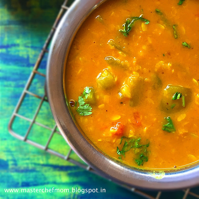 MASTERCHEFMOM: Quick Sambar | Pasipayaru Sambar | Moong Dal Sambar ...