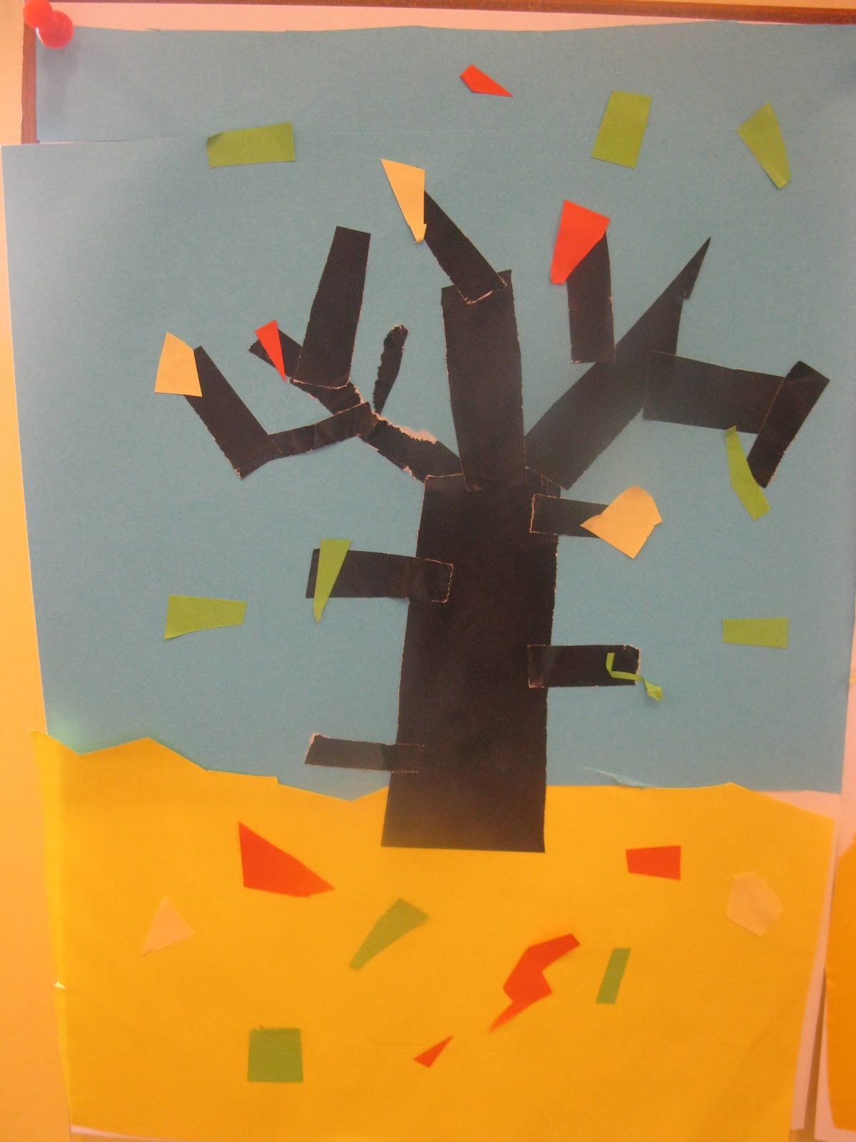 CLASA MEA: TOAMNA - colaj