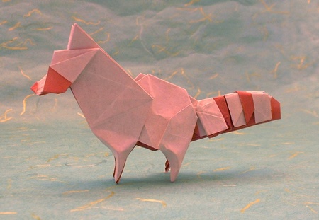 origami Raccoon Kawahata NorthAmerican 3D ~ origami instructions art ...