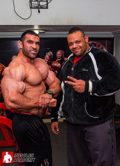 Muscle Lover: Egyptian muscle beast Ahmad El Araby