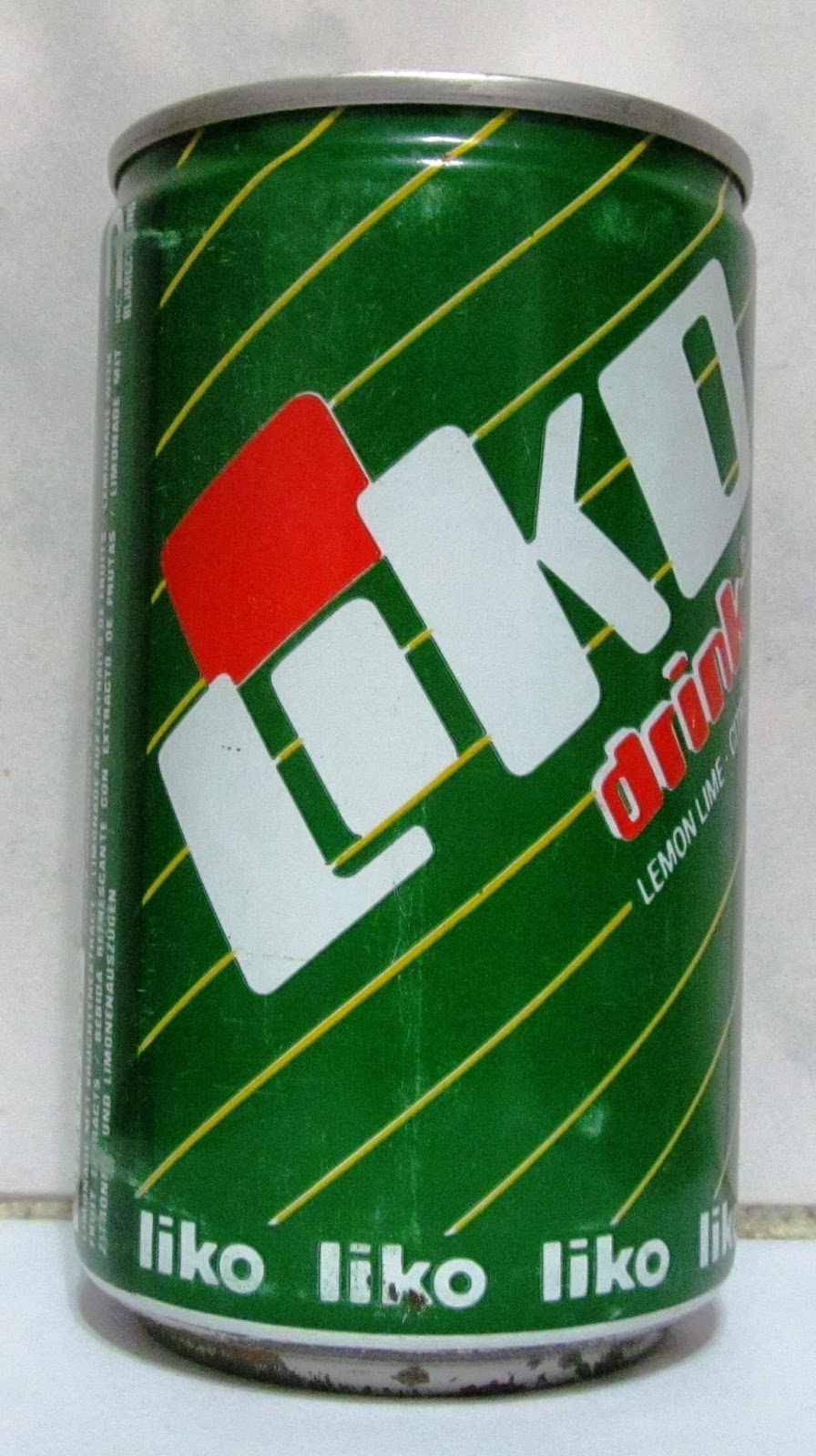 LATAS Y BOTELLAS COLECCIÓN: LATA LIKO 33 CL , ORIGEN HOLANDA 1990