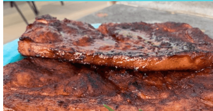 Smoked BBQ Pork Steaks | Our Good Life