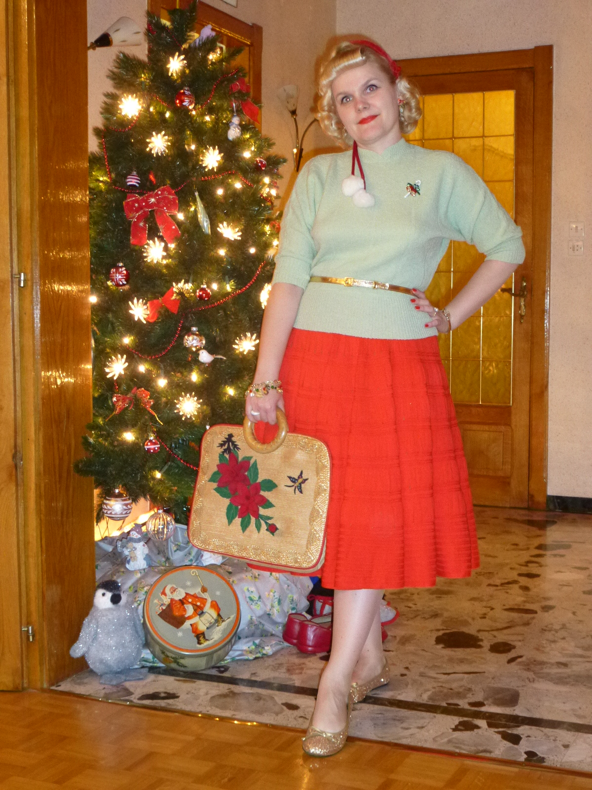 LOST IN THE 50's: Christmas Eve in vintage style!