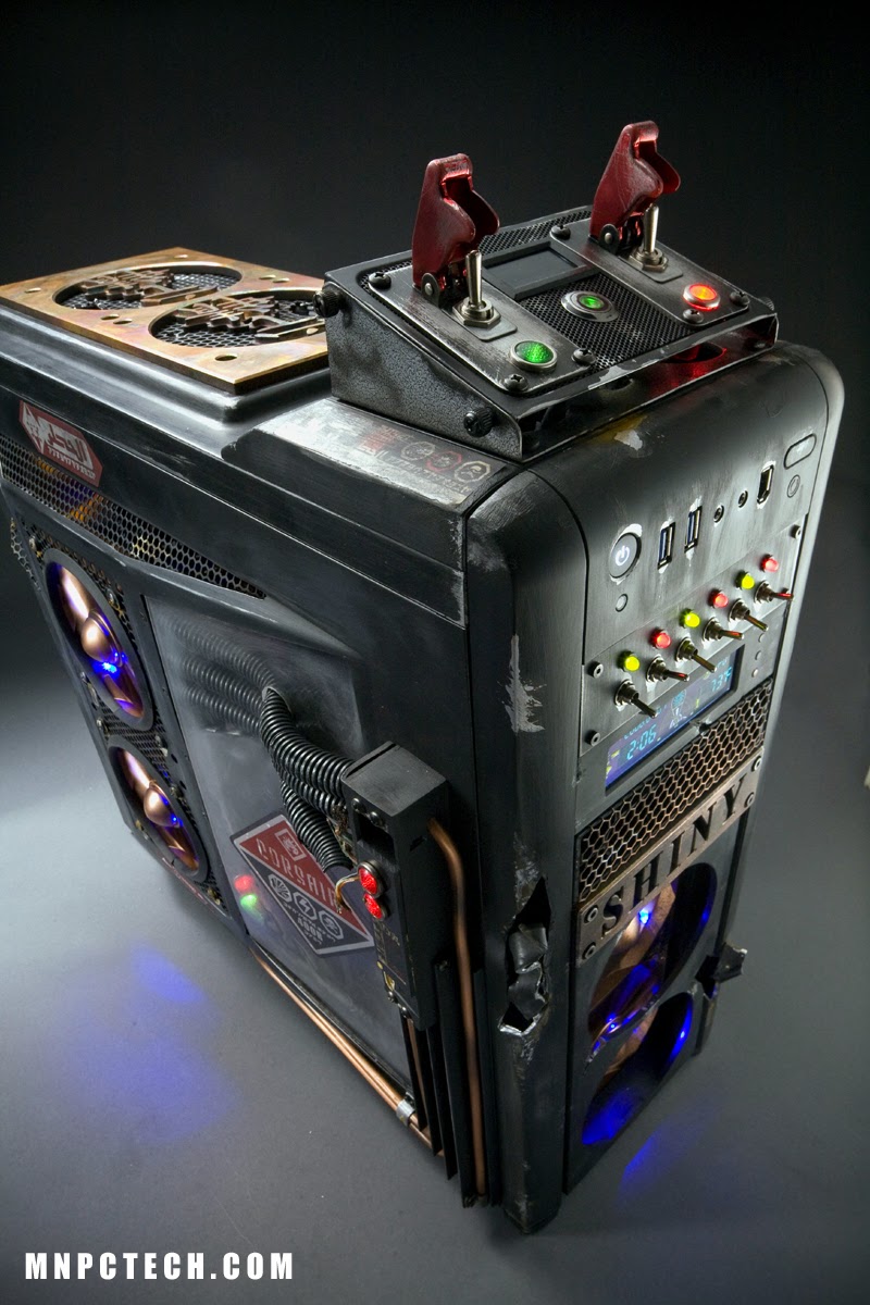 DIY PC Desk Mods: Corsair 400R "Tribute to SERENITY" Case Mod